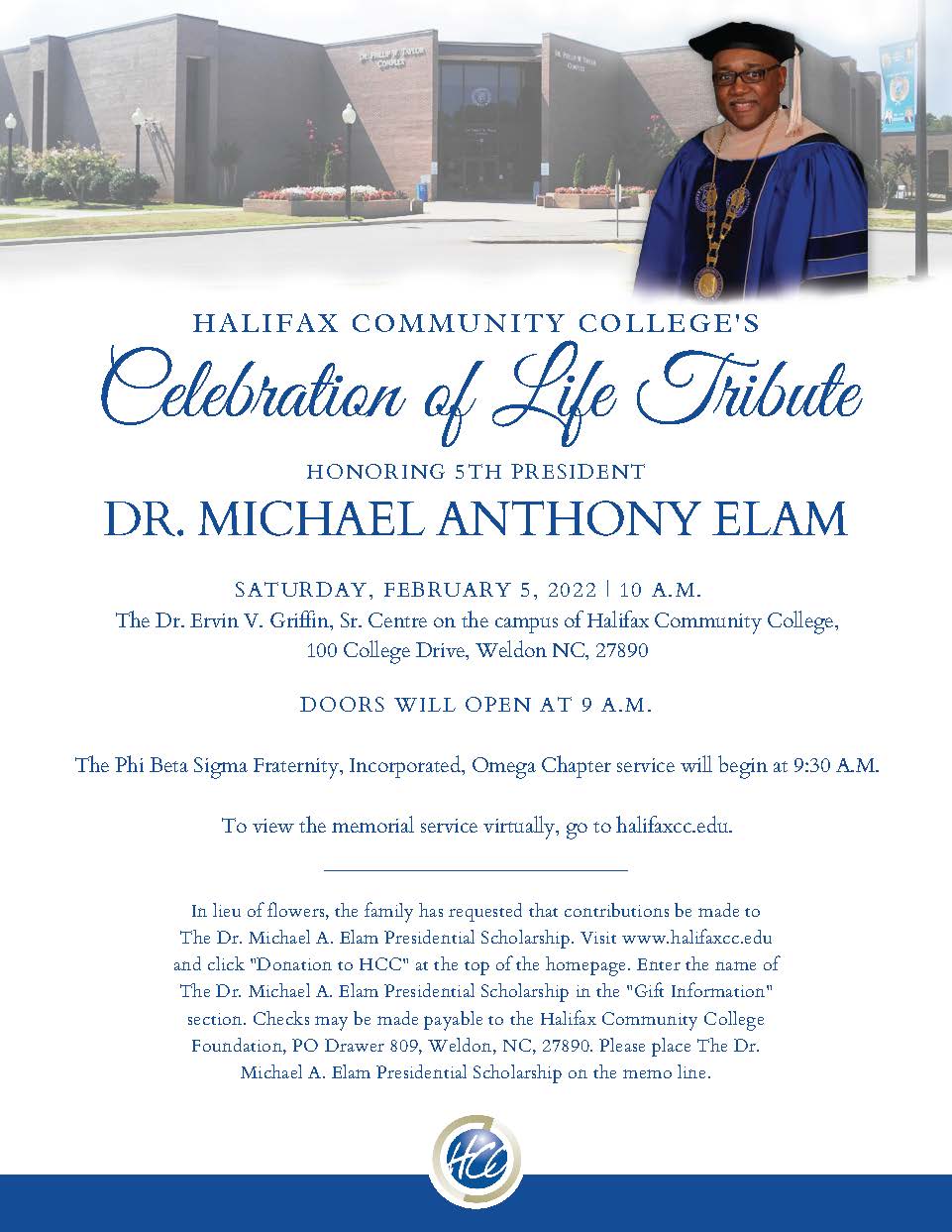 RRSpin - Services for Elam set Saturday at Griffin Centre